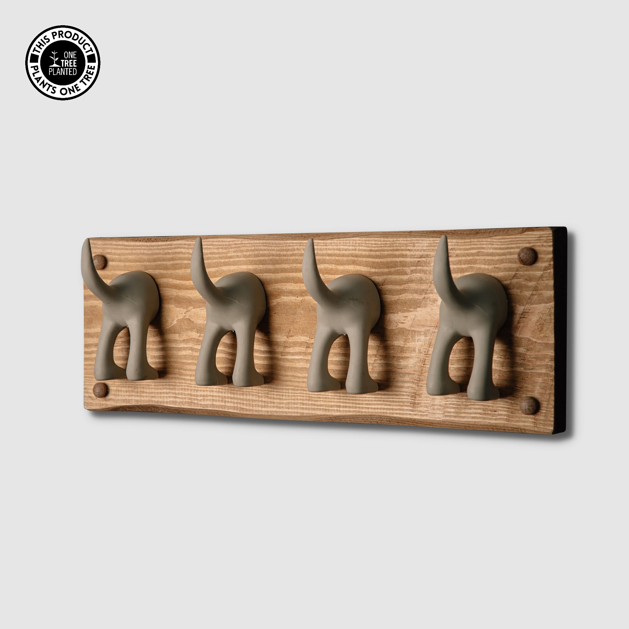 Rustic Dog Tail Wall Hooks | Rustic Fox Ltd