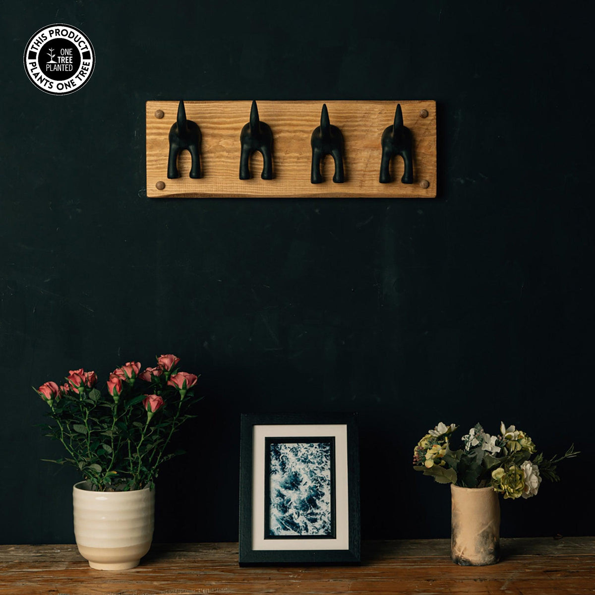 Rustic Dog Tail Wall Hooks | Rustic Fox Ltd