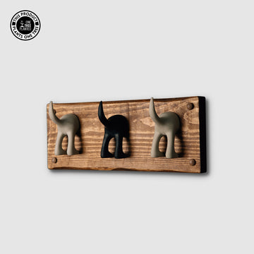Rustic Dog Tail Wall Hooks | Rustic Fox Ltd